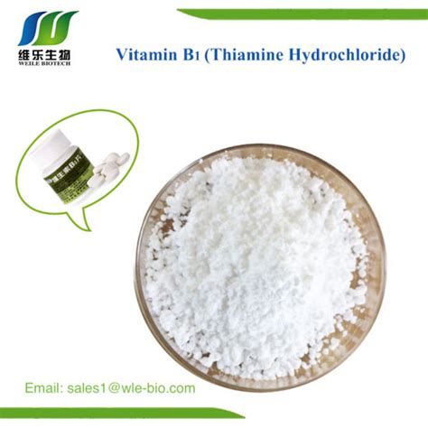 China Thiamine Mononitratethiamine Hydrochloride Powder Vitamin B1 For Tablet China Vb1