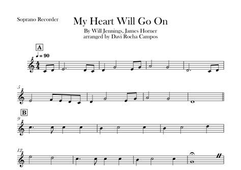 Recorder Songs Titanic