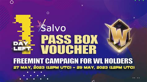 Salvo Pass Nft Box Voucher Freemint Campaign Begins On May 27th By Salvo Medium
