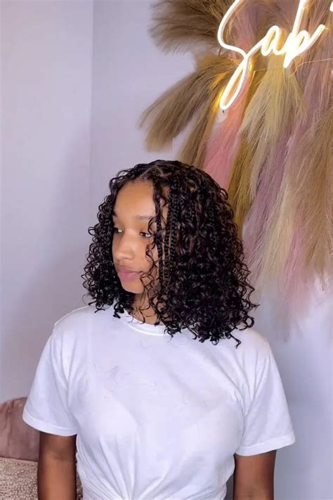 The Sexiest Ways To Wear Bohemian Braids Boho Braids Curly Craze Short Hair Twist Styles