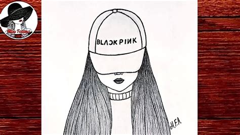 Девушка В Кепке Blackpink Как Нарисовать Девушку В Кепке Blackpink Рисунок Карандашом Youtube