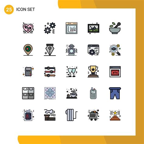 25 Creative Icons Modern Signs And Symbols Of Medical Hobby Browser Hobbies Image Editable