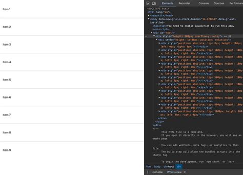 Rendering Millions Of Items In React Without Any Lag “list Performance