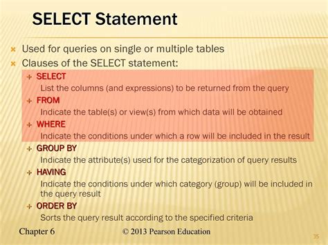 Chapter 6 Introduction To Sql Ppt Download