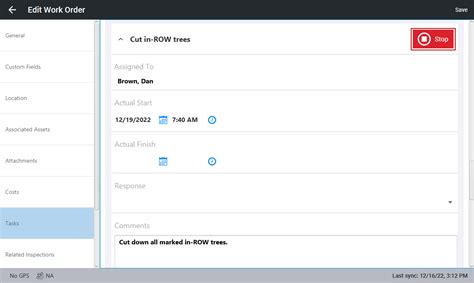 Start And Complete Tasks