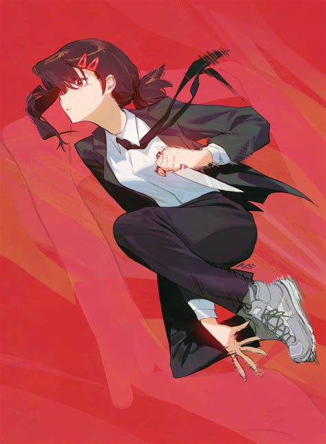 Safebooru 1girl Black Jacket Black Necktie Black Pants Brown Eyes