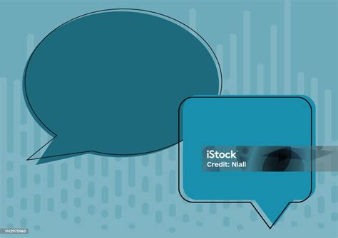 타원형과 사각형 빈 연설 거품 색상 배경 디자인에 소셜 미디어 메시징 및 사람들과 연결을 나타내는 복사 공간이있는 빈 채팅 상자