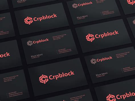 Brand Guidelines Branding Crypto Blockchain Logo On Behance