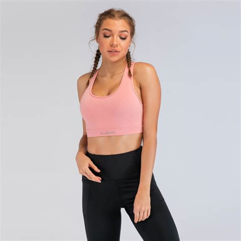 Lycra High Support Crop Mesh Back Sports Bras In Bulk Sports Bra
