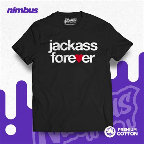 Jackass Premium Cotton T Shirt Nimbus Clothing Lazada Ph