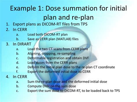 Ppt Dirart The Deformable Image Registration Adaptive Radiotherapy Software Suite Powerpoint