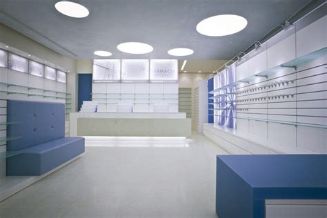 Pharmacy Lights Ceiling Customized Pharmacy Interior Design By