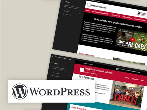 Wordpress Update Your Sites Header Footer And Sidebar With The Site Editor Caes Office Of