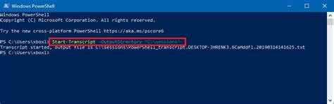 How To Record A Powershell Command Session On Windows 10 Windows Central