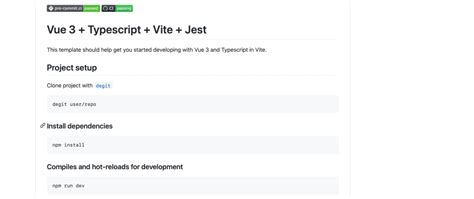 creating vite vue ts template project configs improvements dev community