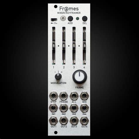 FRAMES PLANCKS 8HP Slider Version Of Mutable Reverb