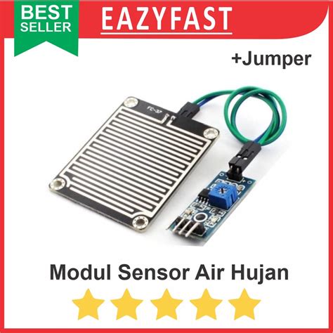 Jual Sensor Deteksi Air Tetesan Hujan Rain Arduino Shopee Indonesia