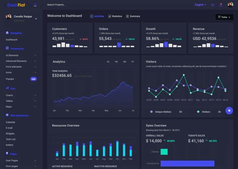 Free And Pro Dark Theme Bootstrap Templates BootstrapDash