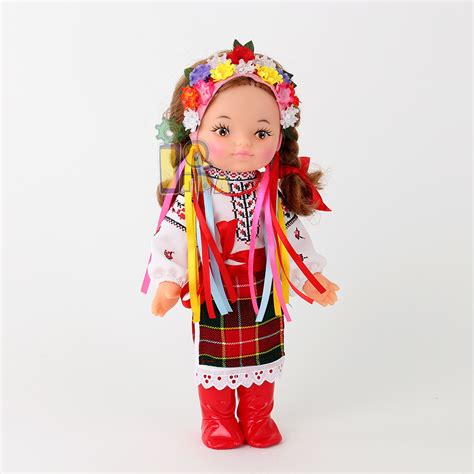 Лялька Українка в вишиванці 35 см Alb B223 2 купити дитячі розвиваючі іграшки та Ляльки в