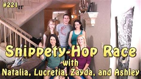 Snippety Hop Race With Natalia Lucretia Zayda And Ashley Lost Bets Snippety Hop Race With Natalia Lucretia Zayda And Ashley Lost Bets
