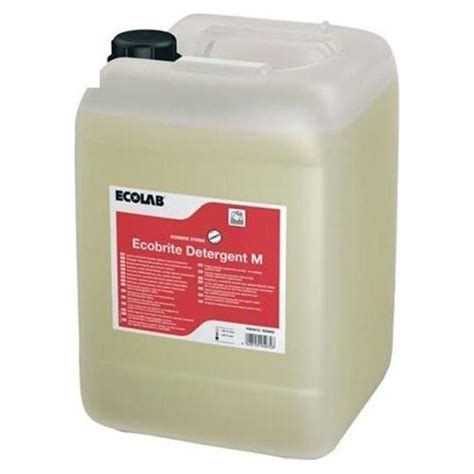 Ecolab Ecobrite Detergent M 10 Kg Liquid Detergent Sikkerhedsgiganten