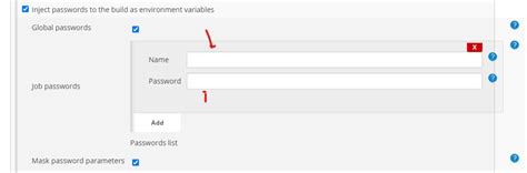 How To Inject A Password As Environment Variable In Jenkins