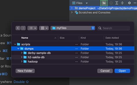 Start A Github Project In Datagrip Datagrip Documentation