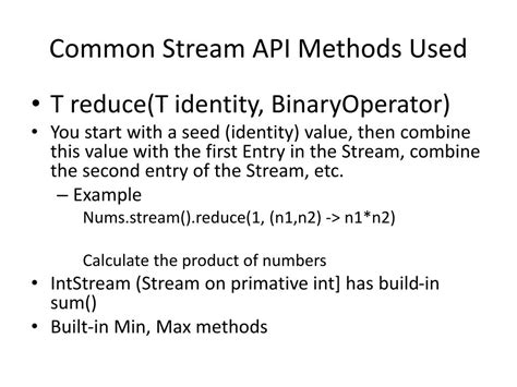 Ppt Java 8 Stream Api Powerpoint Presentation Free Download Id1837531