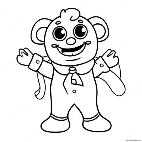Funny Puppet Coloring Page 31194 24655