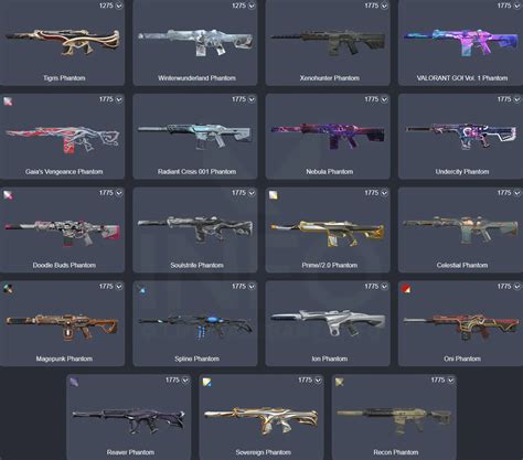 Tous Les Skins Valorant Marché Nocturne Saison 2025 Acte 1