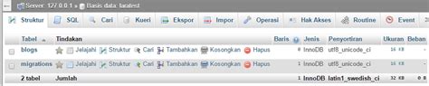 Belajar Migration Dan Schema Laravel Gilacoding