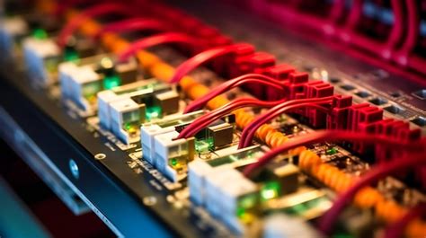 Premium Ai Image The Network Server Serves As The Backbone Of Modern