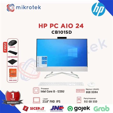 Jual Hp Pc Aio Cb D I U Gb Ssd Dvd W Ohs Di Seller Mikrotek Official