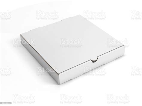 흰색 바탕에 빈 피자 상자 절연 3d 그림 3차원 형태에 대한 스톡 사진 및 기타 이미지 3차원 형태 피자 배달부 가까운 Istock