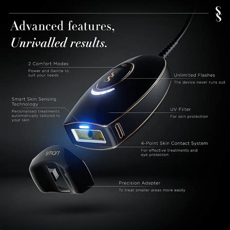 Smoothskin Pure Mini Ipl Hair Removal Device Fda Cleared For Women