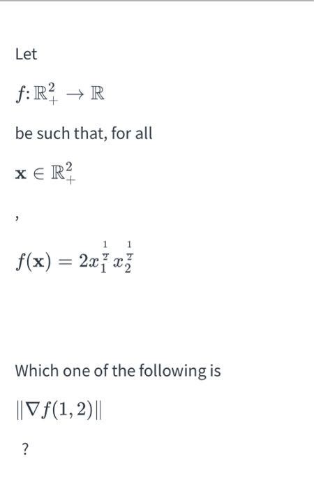 Solved Let F R 2R Be Such That For All XR 2 Chegg Com