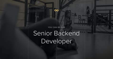 senior backend developer