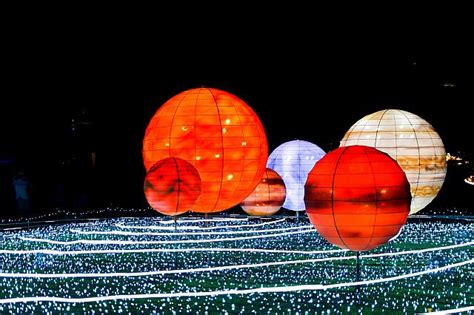 台湾イベント台東に太陽系現る 光の祭典臺東2024鐵花燈之祭第二季作品璀璨星際を見に行ってきました 台北ナビ