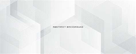 흰색 기하학적 추상적인 배경은 선 효과 장식이 있는 밝은 공간에 겹쳐집니다 웹 배너 전단지 카드 표지 또는 브로셔를 위한 현대적인 그래픽 디자인 요소 육각형 스타일 개념 0