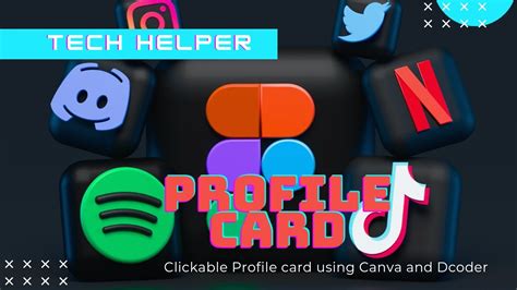 Creative Profile Card Youtube