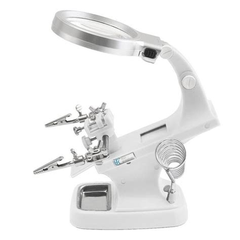 Loupe Optiqueloupe De Soudage Fer à Souder Troisième Main Support