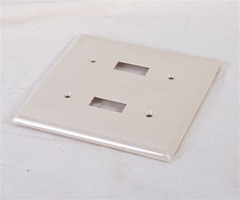 Toggle Switch Cover Double ~ Ivory Mr Fly