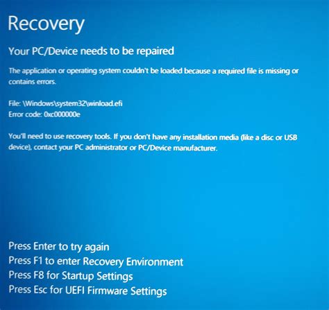 Windows Winload Efi Not Found But Can Boot Through UEFI Settings Super User