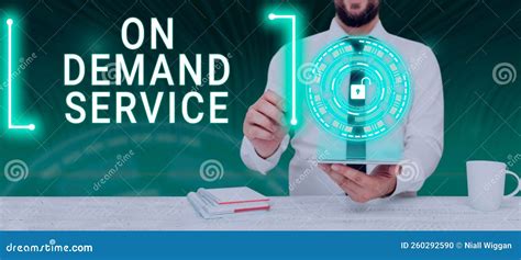 Handwriting Text On Demand Service Business Overview Allows Consumers