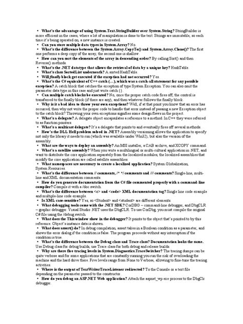 Exception A Catch Block That Catches The Exception Of Type System