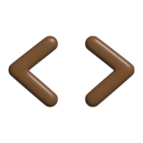 3d Icon Of Arrow Code Coding Coder 20033023 Png