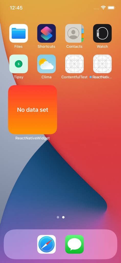 Build Home Screen Widgets With Ios Widgetkit React Native Unosquare