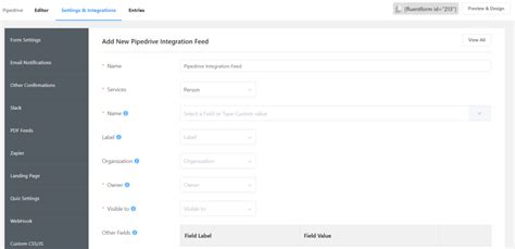 Automate Sales Workflows With Pipedrive Integration In Wordpress Fluent Forms