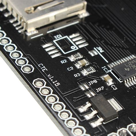 cte tft lcd sd card shield for arduino due support 32pin 40pin version lcd