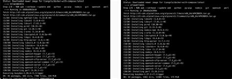 Different Dependencies Installed With Apk · Issue 1 · Tiangolo Docker With Compose · Github